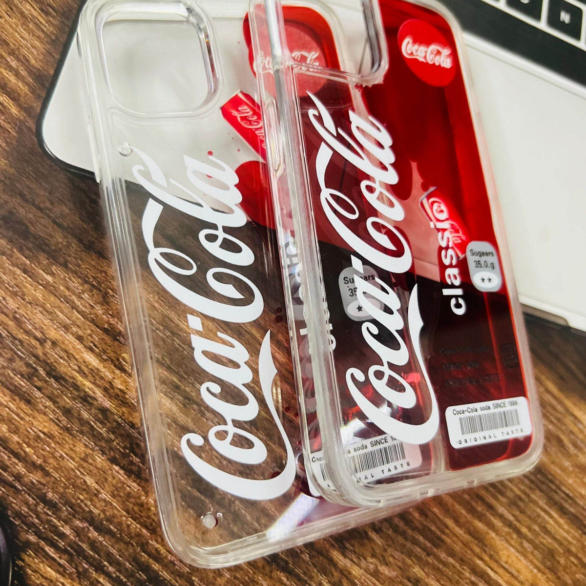 iPhone 13 Coca Cola Liquid Floating Case – Guleel